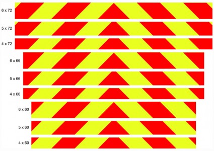nfpa 1901 chevron panels – Reflective Chevron Panels