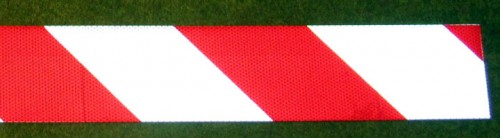 Horizontal Reflective Chevron Panels with 4″ Stripes – Reflective ...