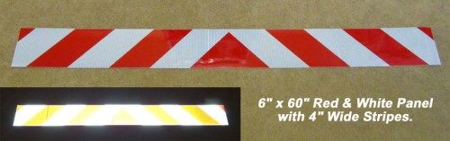 Pictures of our Horizontal Chevron Panels – 4″ Wide Stripes ...
