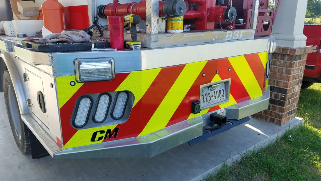 Reflective Panels Made From 6″ Rolls of Red, Lime, Green, Blue, Orange ...