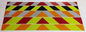 Picture Gallery 4 – Reflective Chevron Panels in VARIOUS COLOR ...
