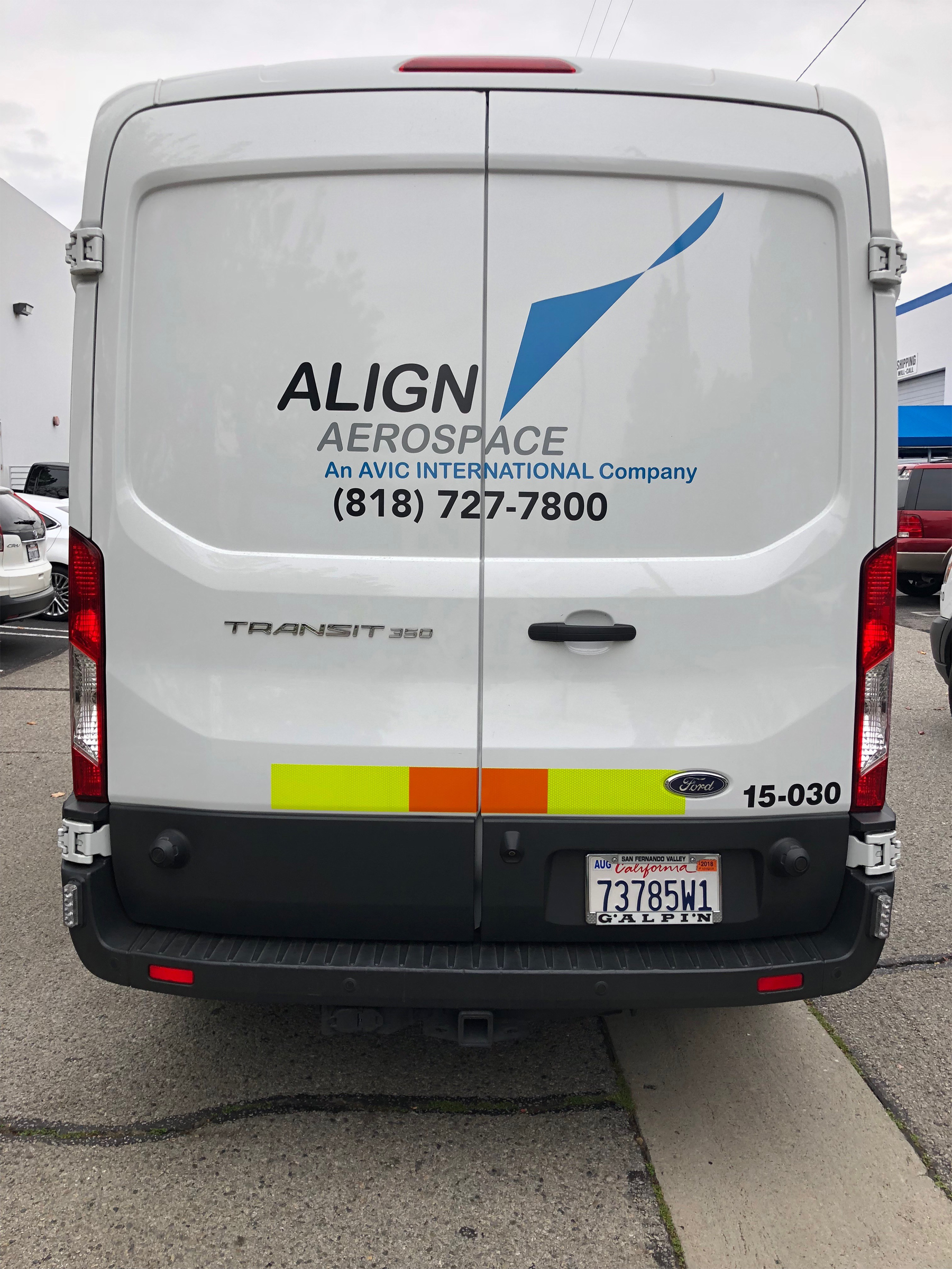 Reflective Chevron Panels – Information Site