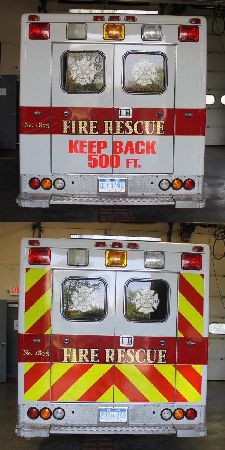 Pre-Striped Oralite V98 Chevron Rolls – Sold by the foot, 30 foot or ...